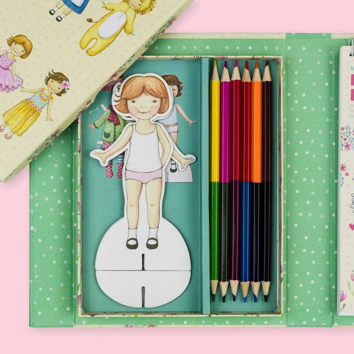 Tiger Tribe Paper Dolls Kit Vintage - the outdoor kid. – the outdoor kid.